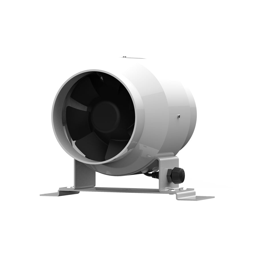 10" INLINE ECM MIXED FLOW FAN - 1065 CFM MAX – Covalin Electrical Supply