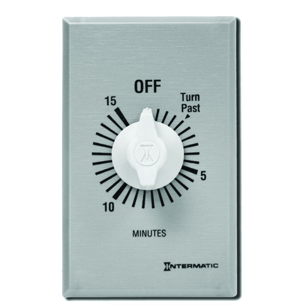 FF15MC SPRING WOUND COUNTDOWN TIMER, COMMERCIAL, 125-277 VAC, 50/60 HZ ...