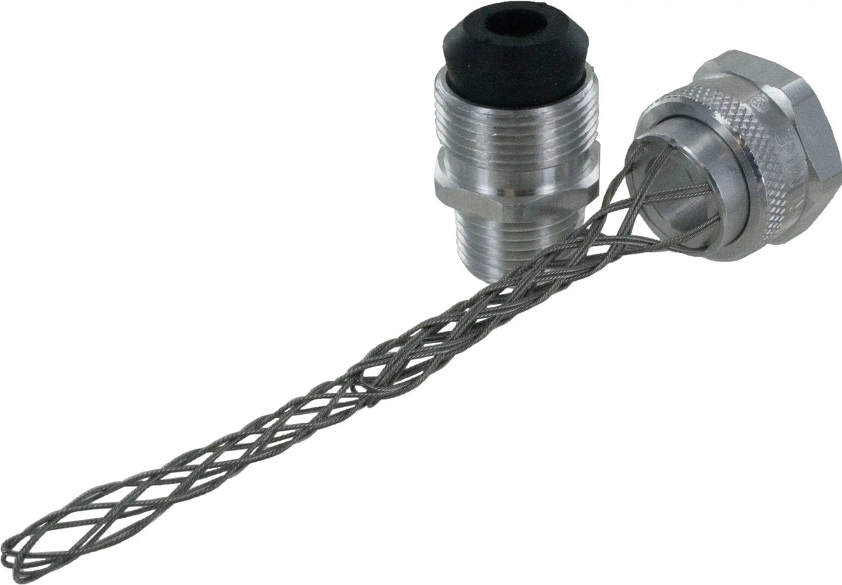 1/2" ALUMINUM WIRE MESH NPT CORD GRIP .300 -.460 – Covalin Electrical ...