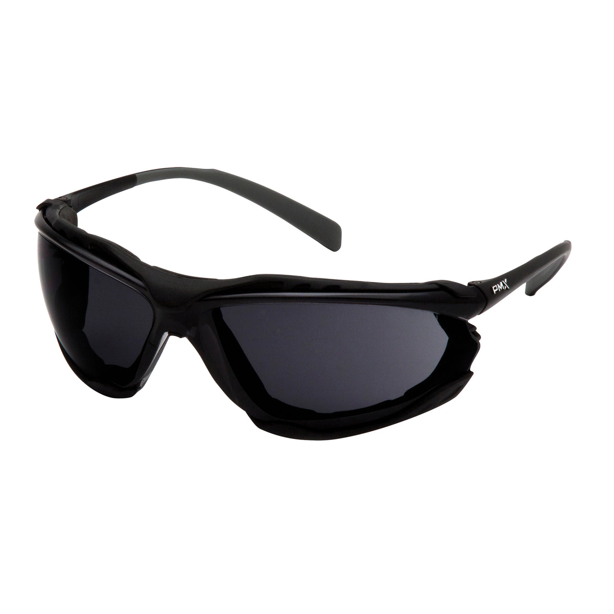 PROXIMITY® FOAM PADDED SEALED SAFETY GLASSES - GRAY/H2X ANTI-FOG ...