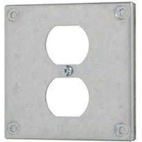 8365 - 4 SQUARE 4X4 - SINGLE DUPLEX RECEPTACLE - RAISED 3/8 – Covalin ...