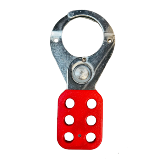 STEEL LOCK-OUT HASPS - 38MM JAW SIZE – Covalin Electrical Supply