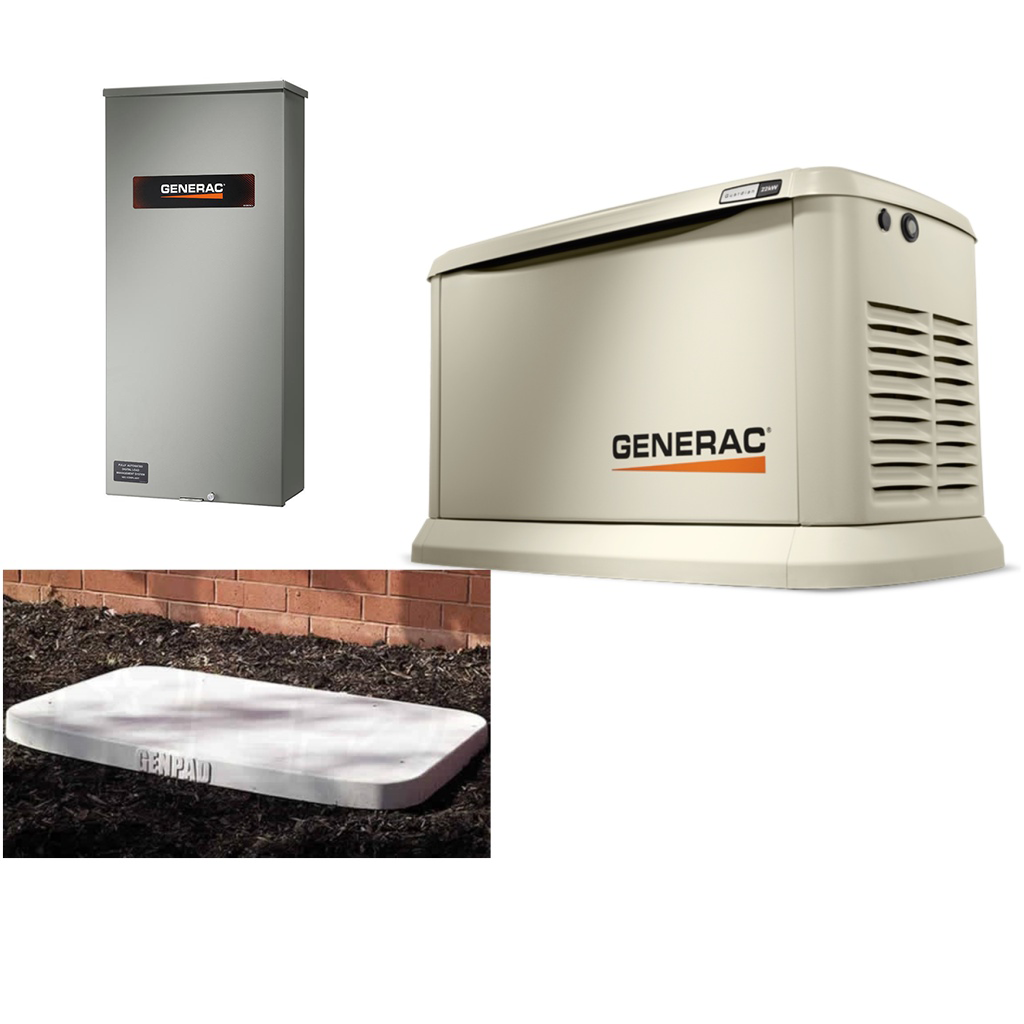 18KW GENERATOR W/100A SERVICE SWITCH FOR CANADA WITH GENPAD – Covalin ...